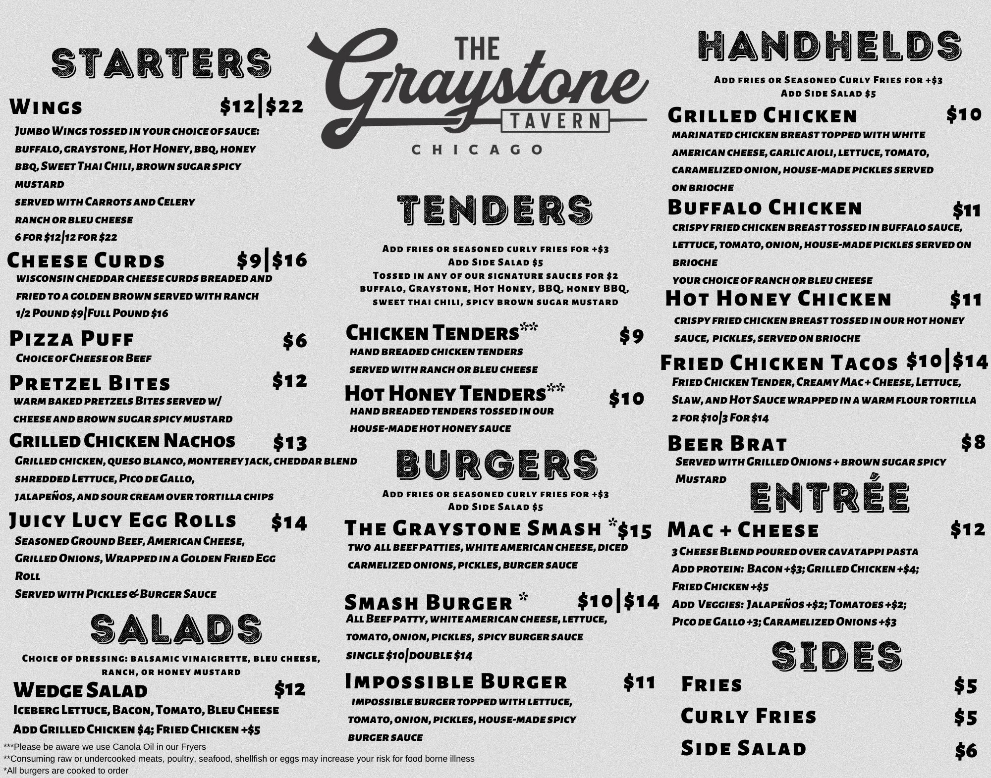 Graystone Tavern | Wrigleyville Chicago Sports Bar